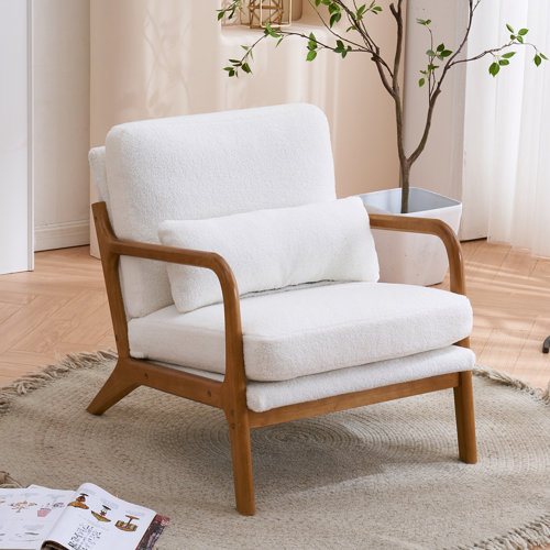 White Accent Chairs You'll Love | Wayfair