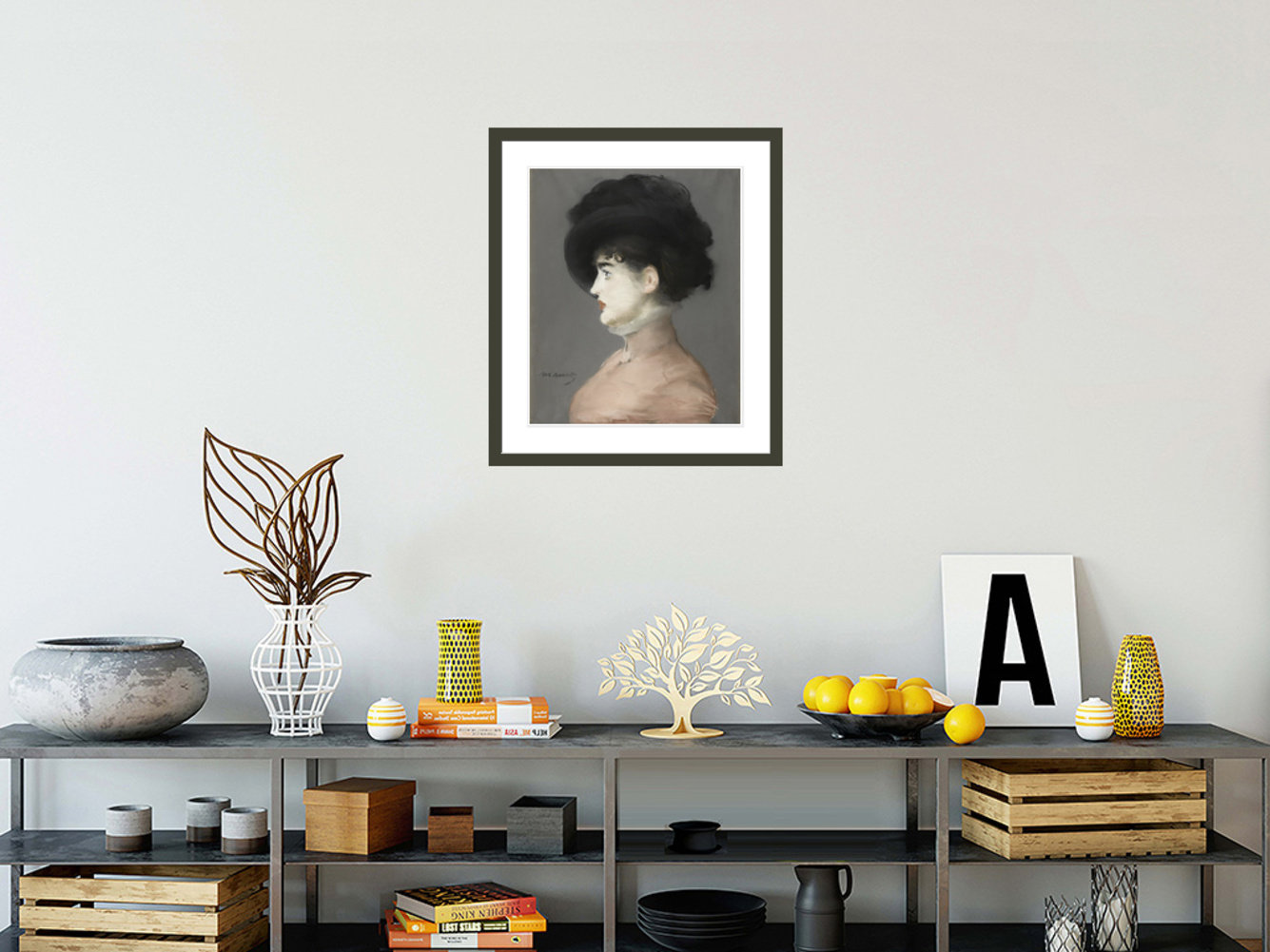 1000Museums Irma Brunner by Edouard Manet -Framed Giclee Print ...
