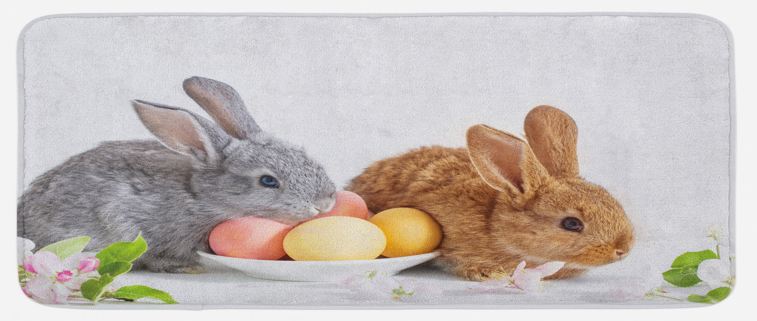 East Urban Home Bunny Kitchen Mat | Wayfair