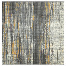 17 Stories Winovich Power Loom Gray/Ivory Rug & Reviews | Wayfair