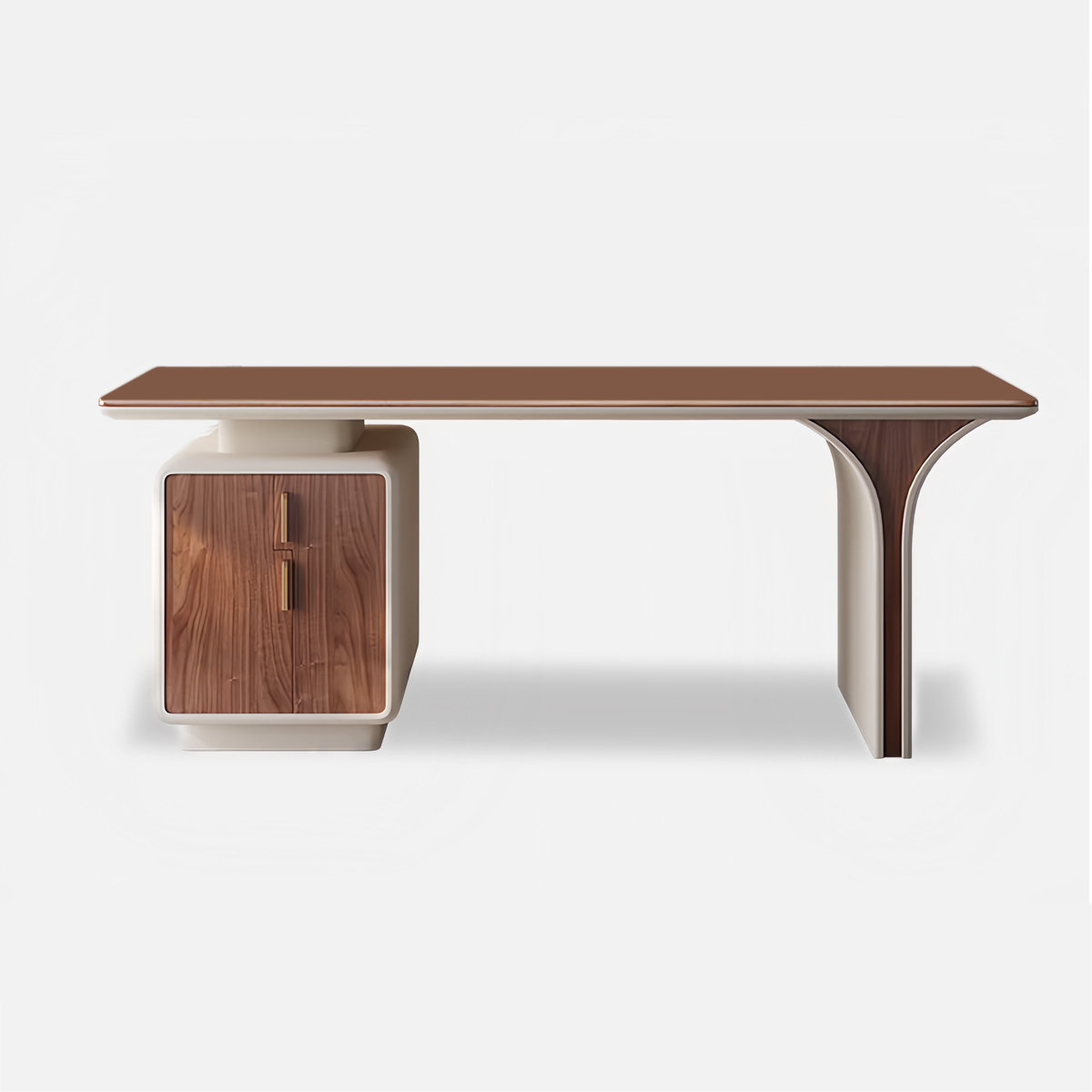VICABY Modern Minimalist Light Luxury High-End Desk | Wayfair