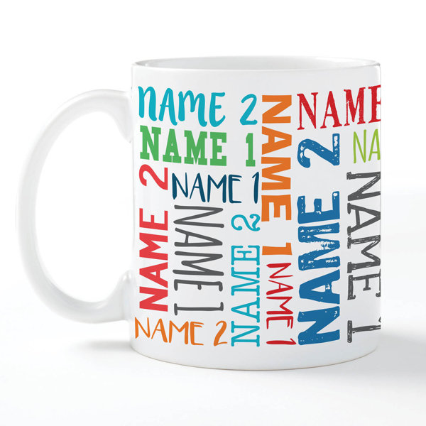 Trinx Personalized Planet Name Repeating Mug Personalized Coffee Mug ...