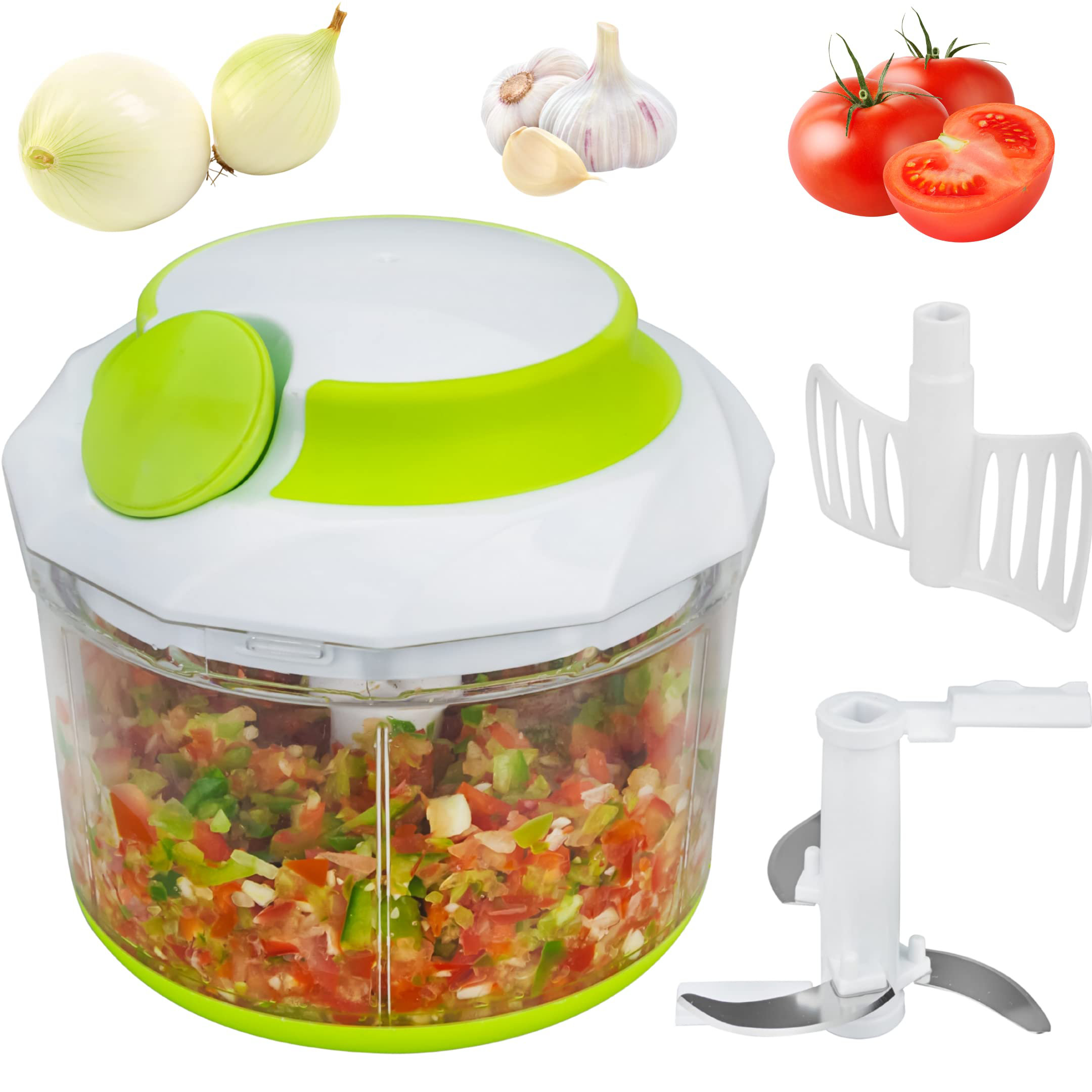 APPENIN WINTER PARK CORP Quickpull Manual Food Chopper: Large 4-Cup ...