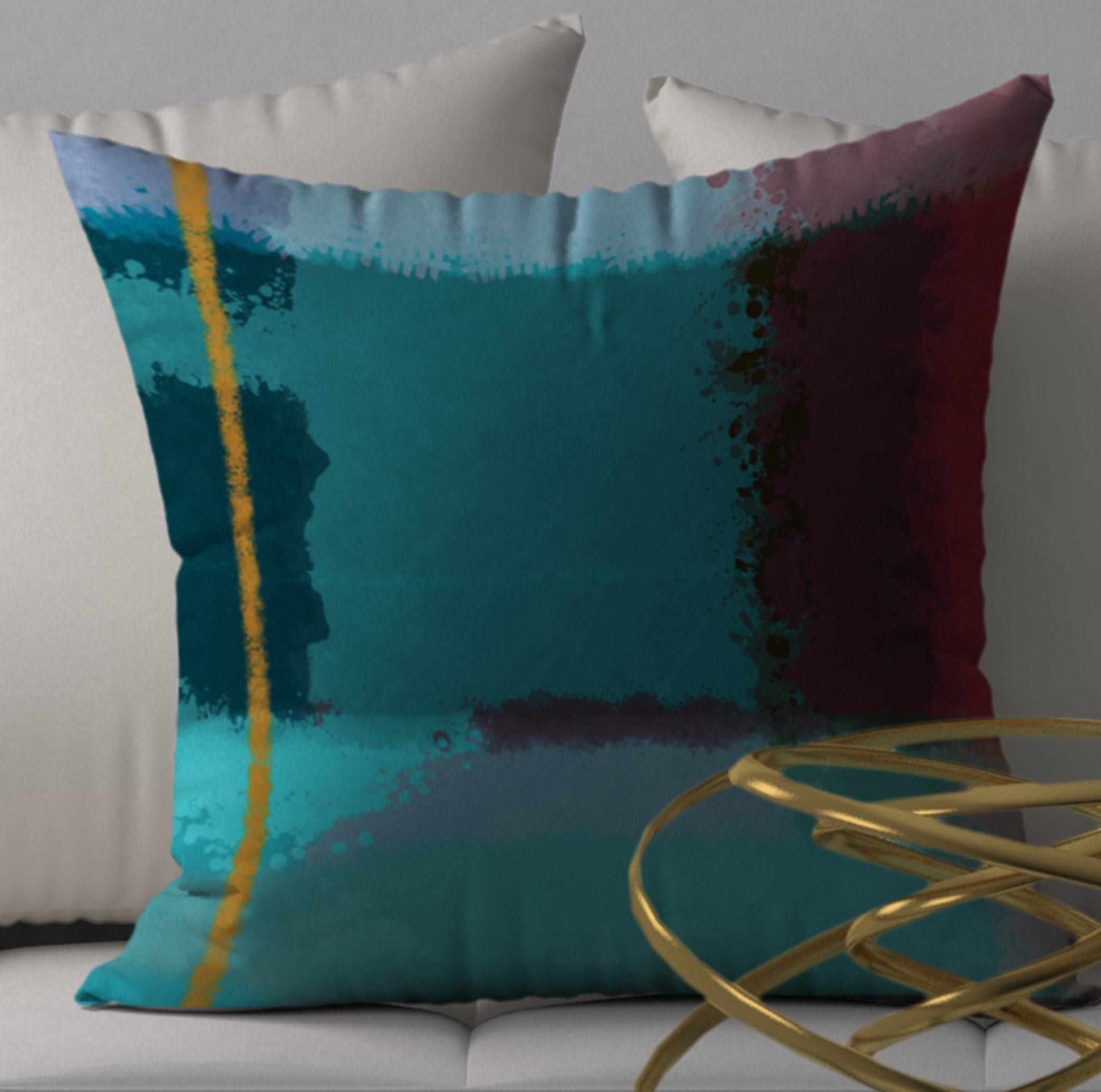 LeRoi Products Valuable Shy Square Pillow Cover & Insert | Wayfair