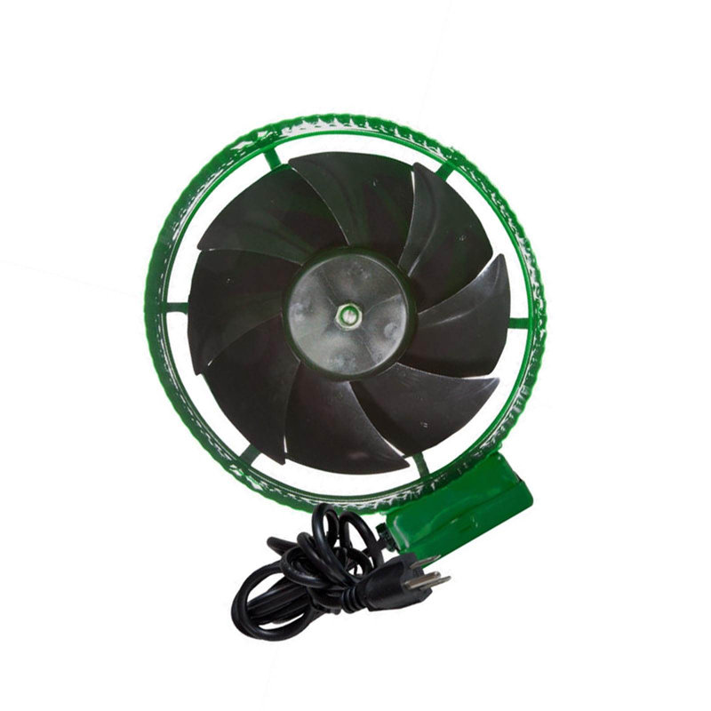 Hydrofarm Hydroponics Inline Duct Booster Green Fan | Wayfair