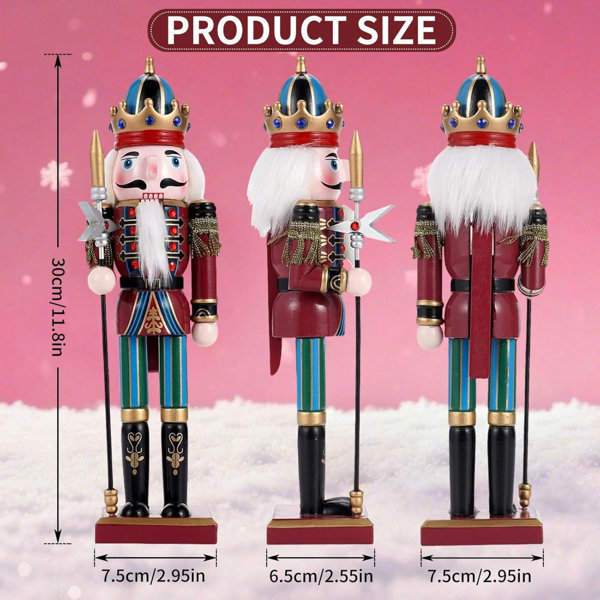 Astoria Grand Christmas Decor Nutcracker Figures, Wooden Nutcracker ...