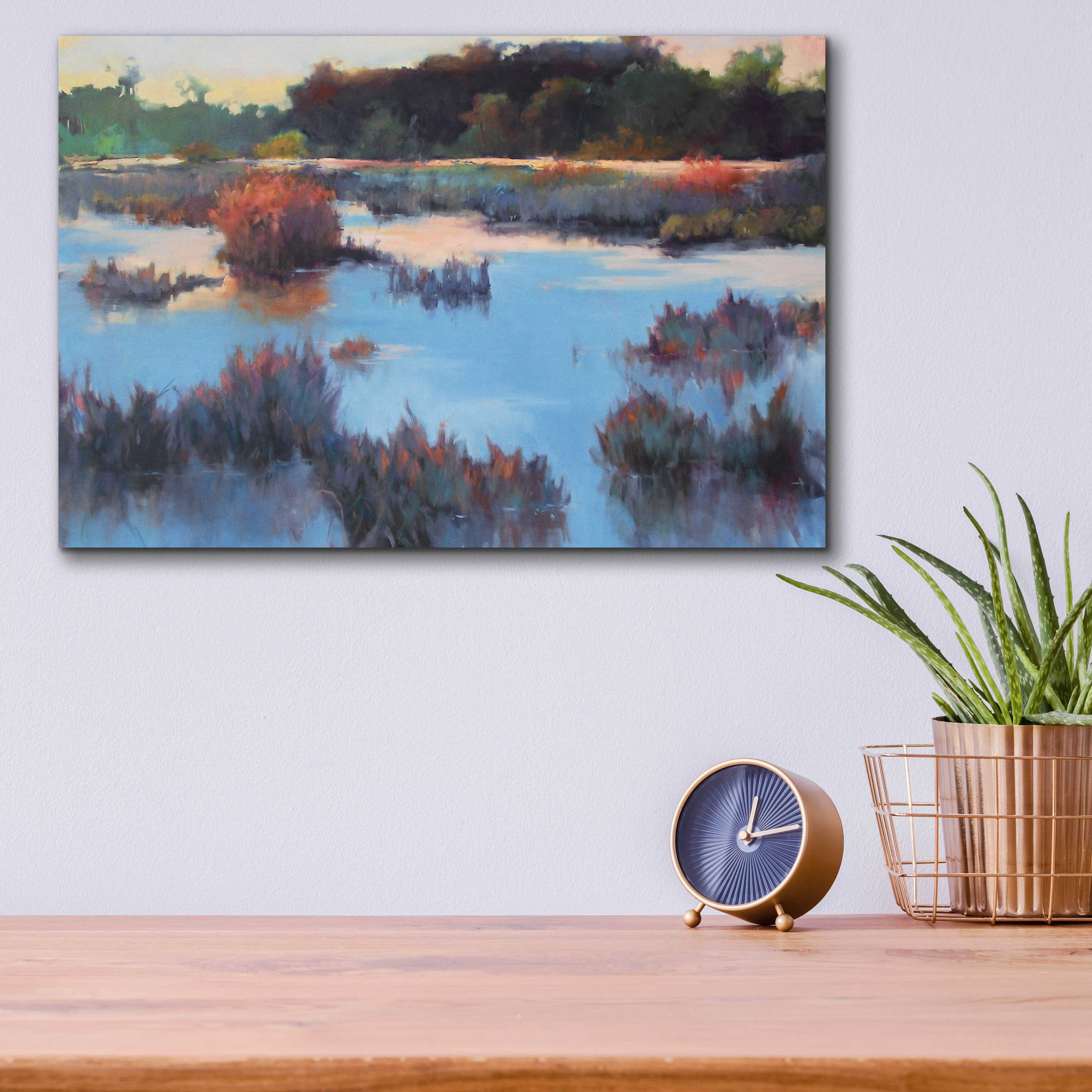 Red Barrel Studio® Epic Art 'Ace Basin Creek' By Madeline Dukes, Acry ...