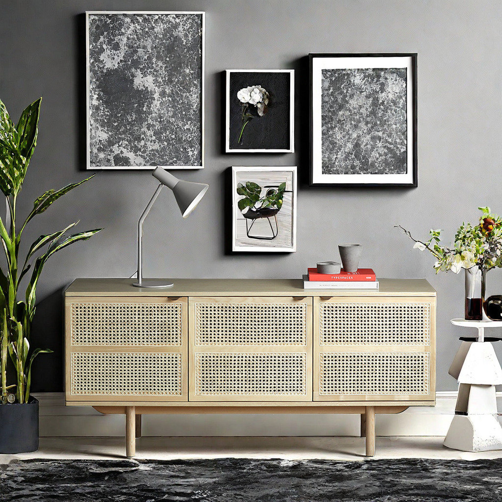 Atta Avenue Small Room Type Rattan Accent Cabinet 62.99 Sideboard | Wayfair