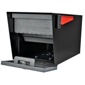 Mail Boss Mail Manager Locking Post Mounted Mailbox & Reviews | Wayfair