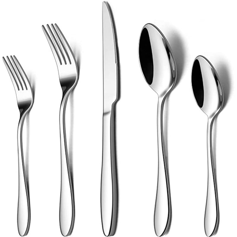 Red Barrel Studio® Stainless Steel Flatware Set - Service for 8 | Wayfair