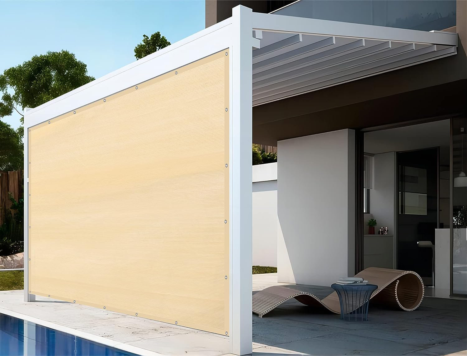 HGmart Sunscreen Shade Panel 8'X12' Rectangle Shade Sail & Reviews ...