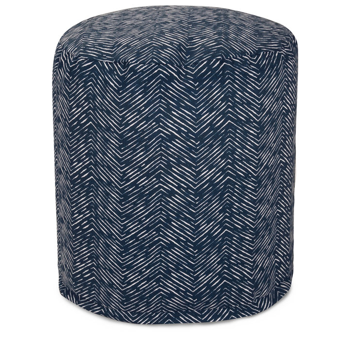 Wrought Studio Glassell Outdoor Ottoman & Reviews | Wayfair