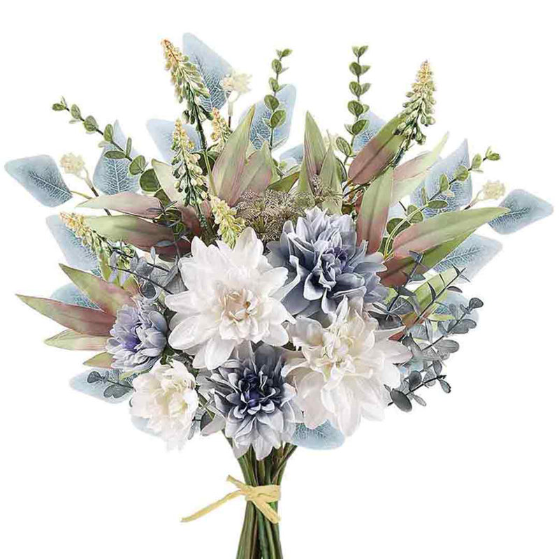 Primrue Fake Artificial Flowers Bouquet For Decoration, Silk Floral ...