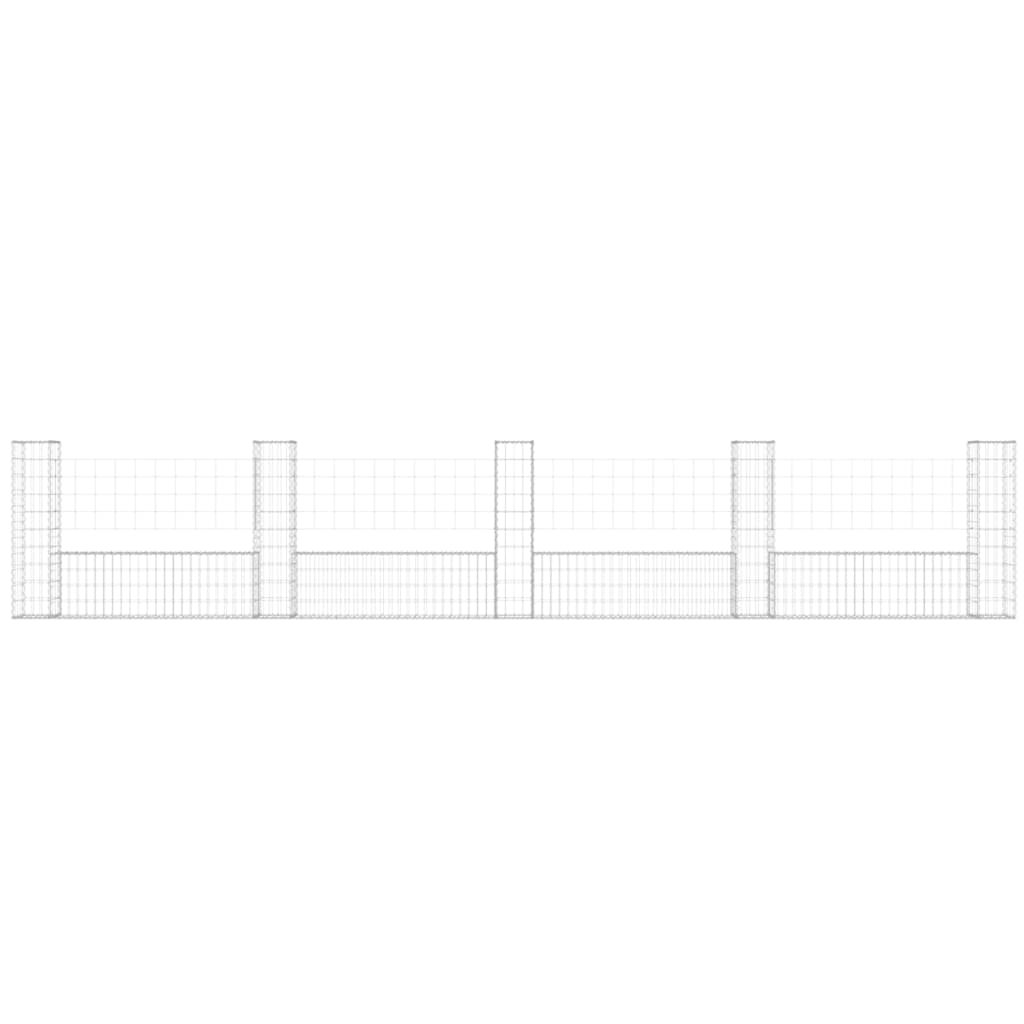 VidaXL Silver Metal Fence Panel | Wayfair