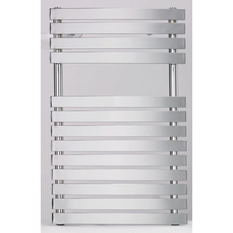 Belfry Heating Bianca Flat Panel Towel Rail Heated Towel Rails ...