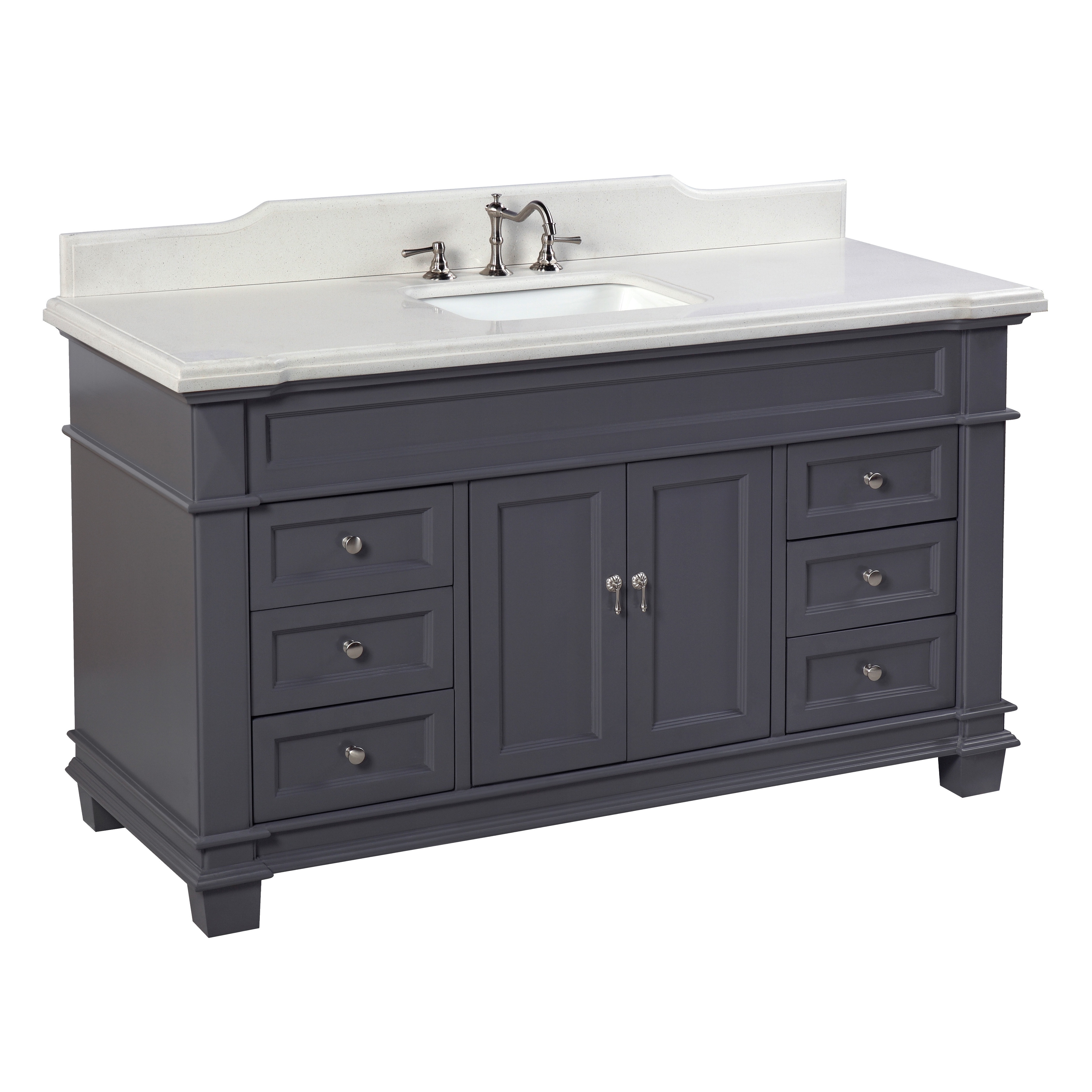 Birch Lane™ Ensa 60" Single Bathroom Vanity Set & Reviews | Wayfair
