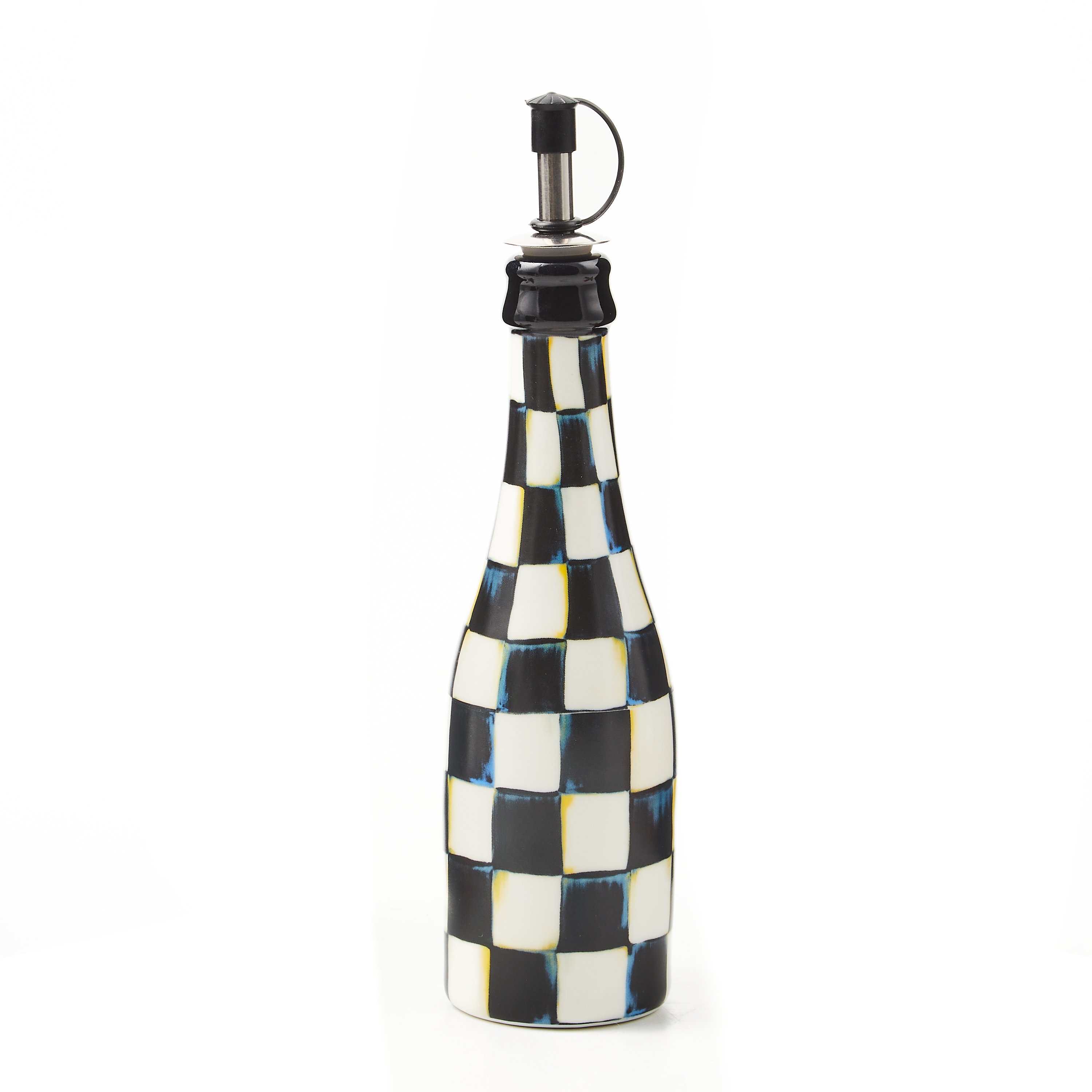 MacKenzie-Childs Courtly Check Farmhouse Oil Cruet | Perigold