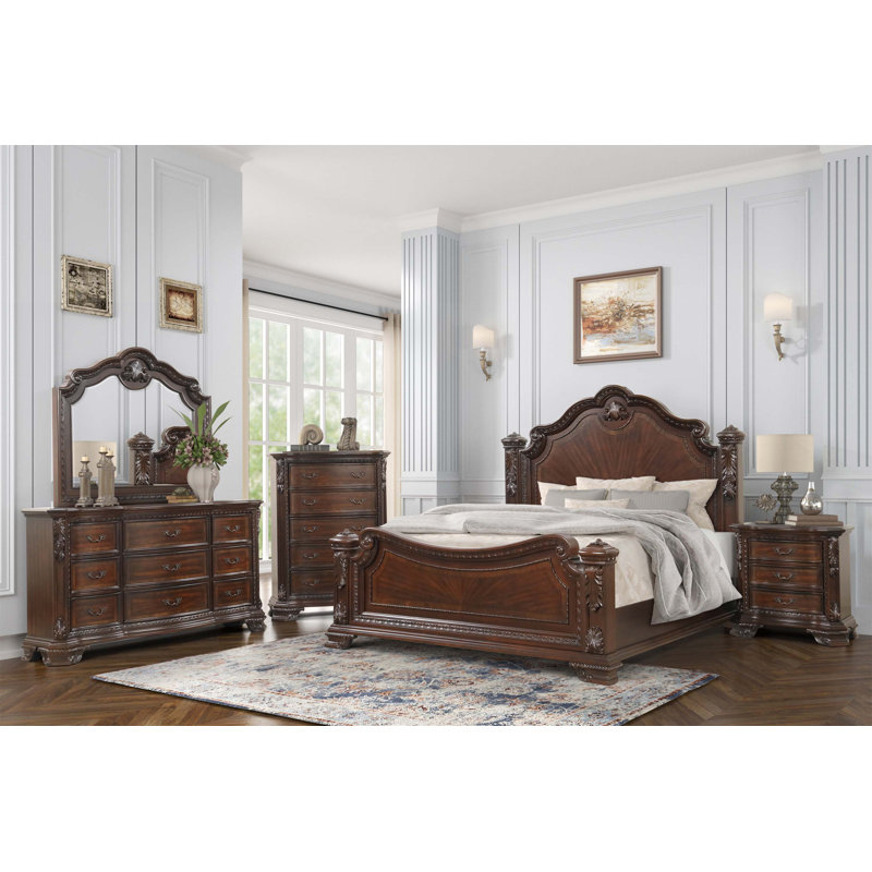 ROOM FULL Traditional Style Mirror Made With Wood Frame | Wayfair