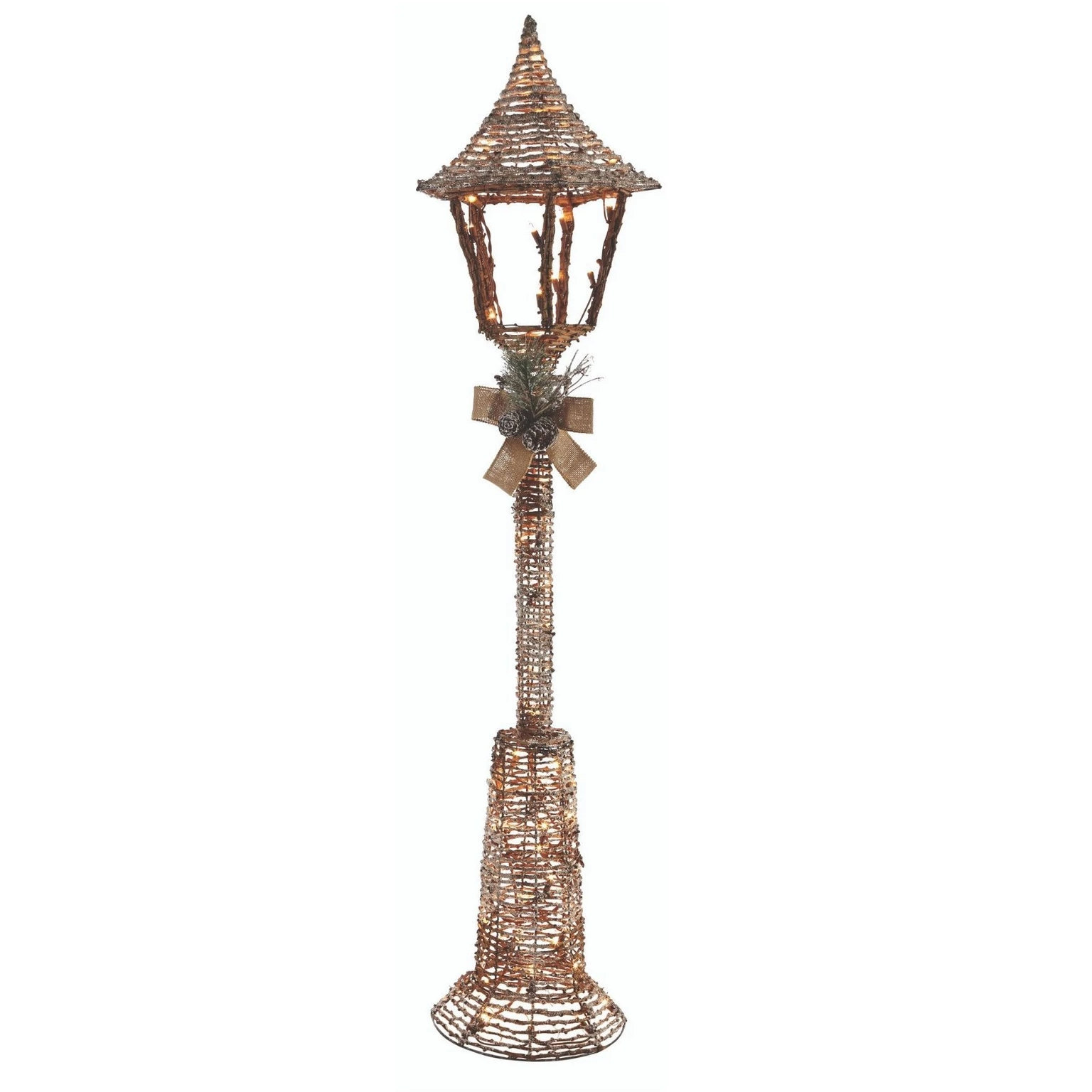 NOMA Frosted Lamp Post Lighted Display | Wayfair