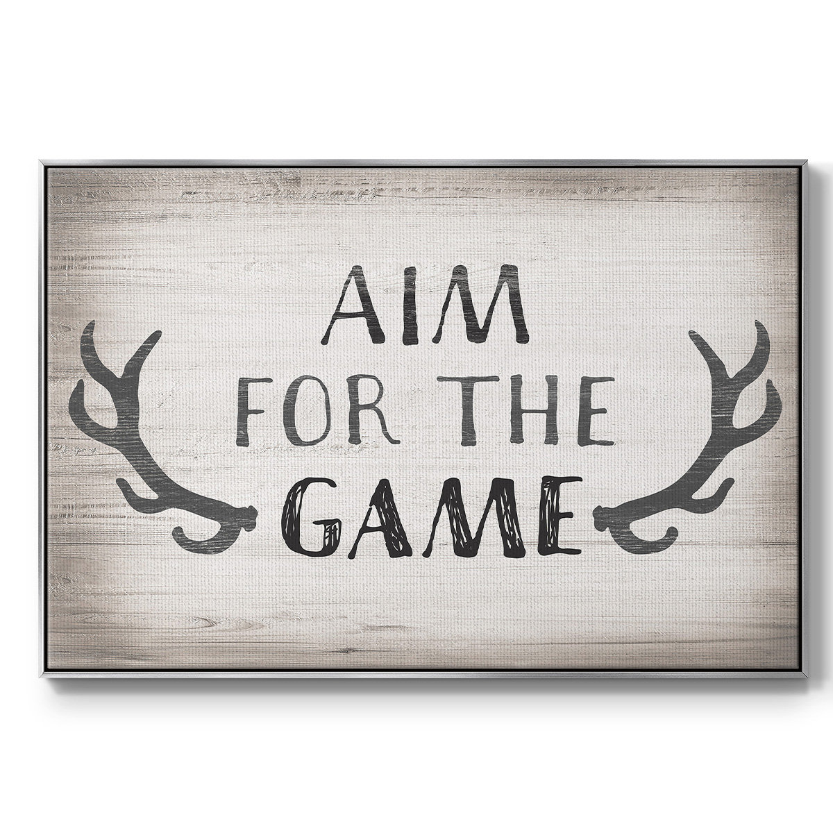 Wexford Home Aim Game Framed On Canvas Print | Wayfair