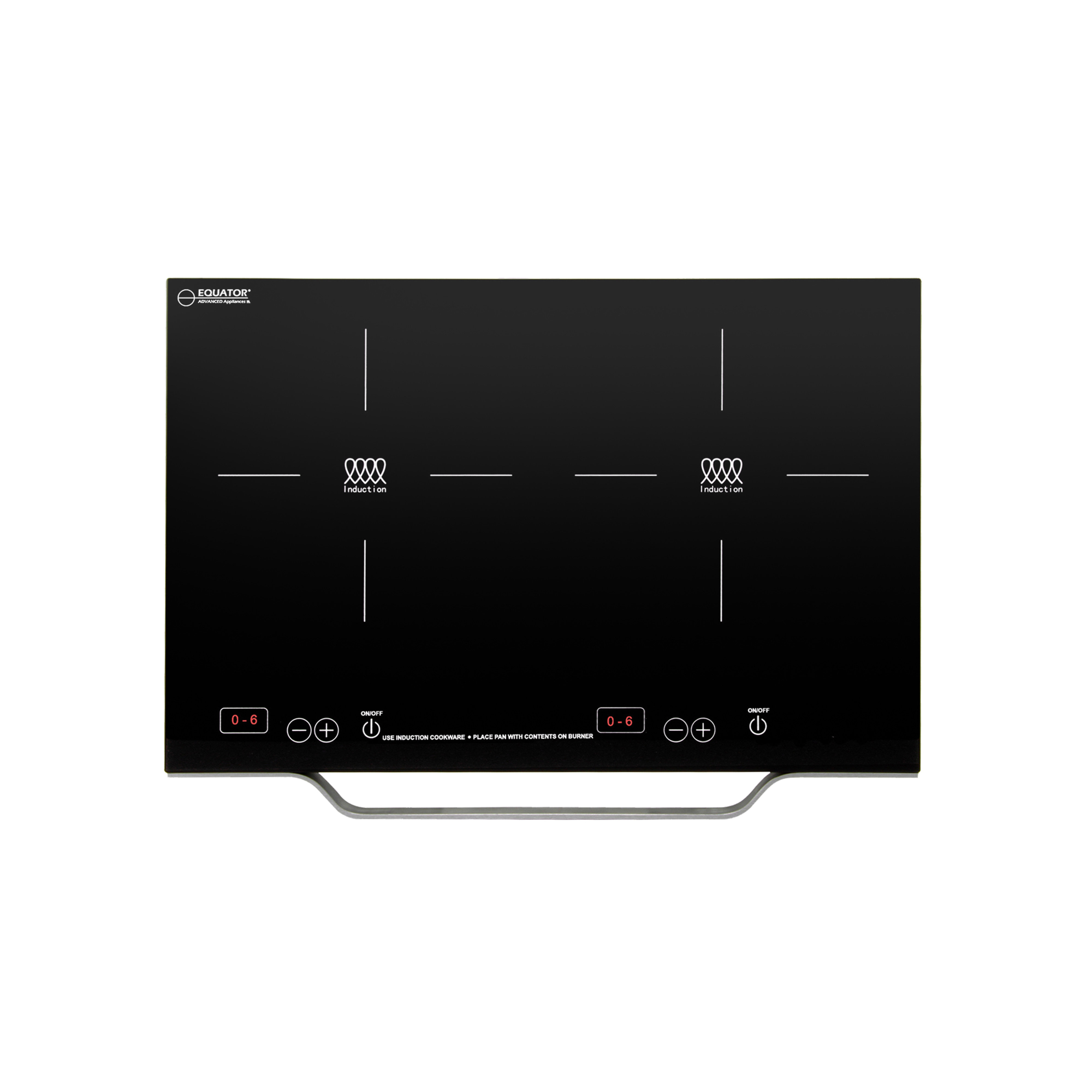 Equator Advanced Appliances Equator 21" Portable 2-Burner Induction ...