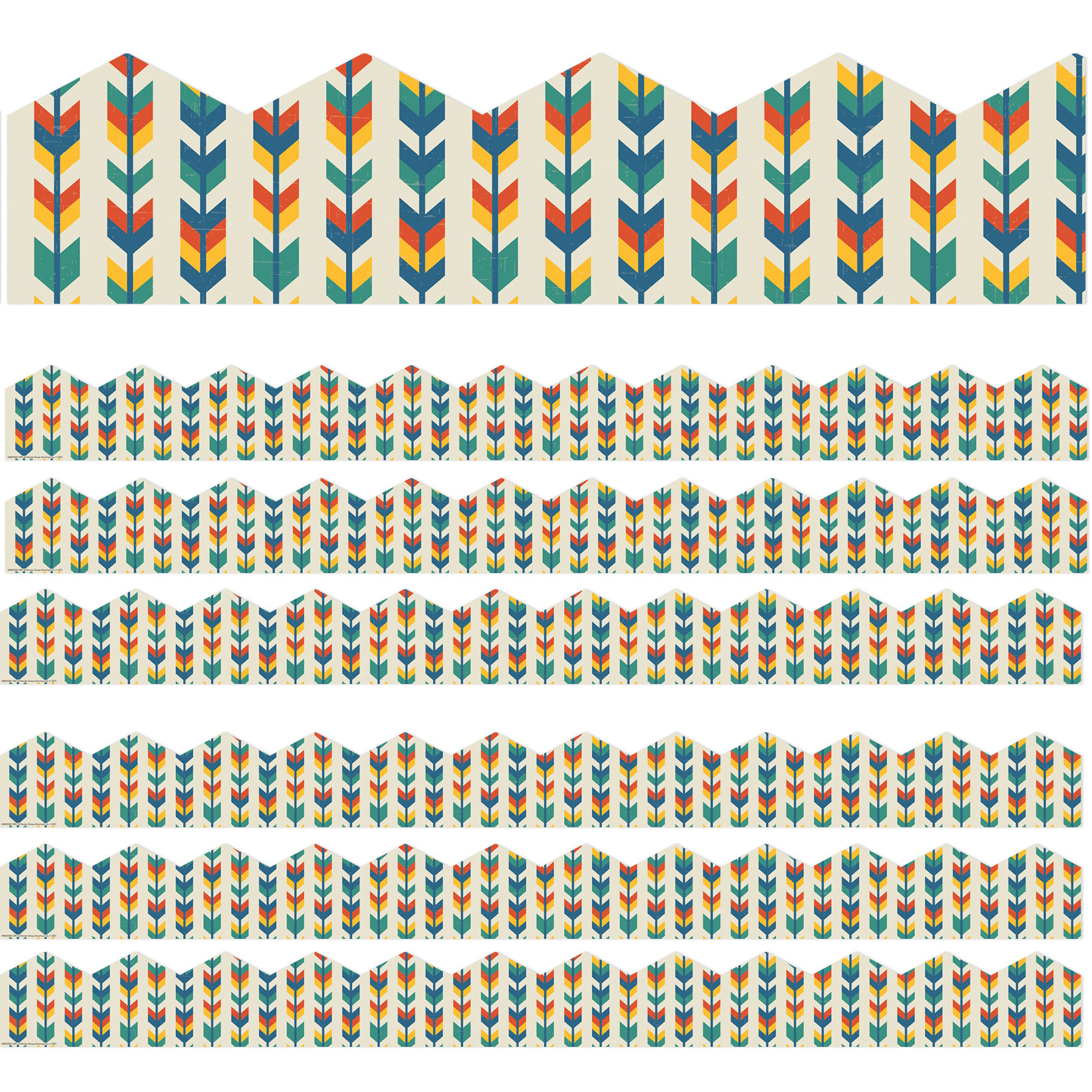 Eureka Classroom Adventurer Arrows Extra Wide Deco Trim Set | Wayfair