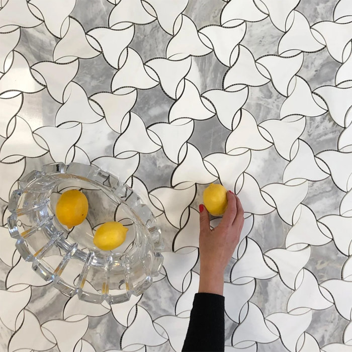 Direct Stone Source Bianco Dolomiti Windmill 9" x 10" Marble Novelty ...