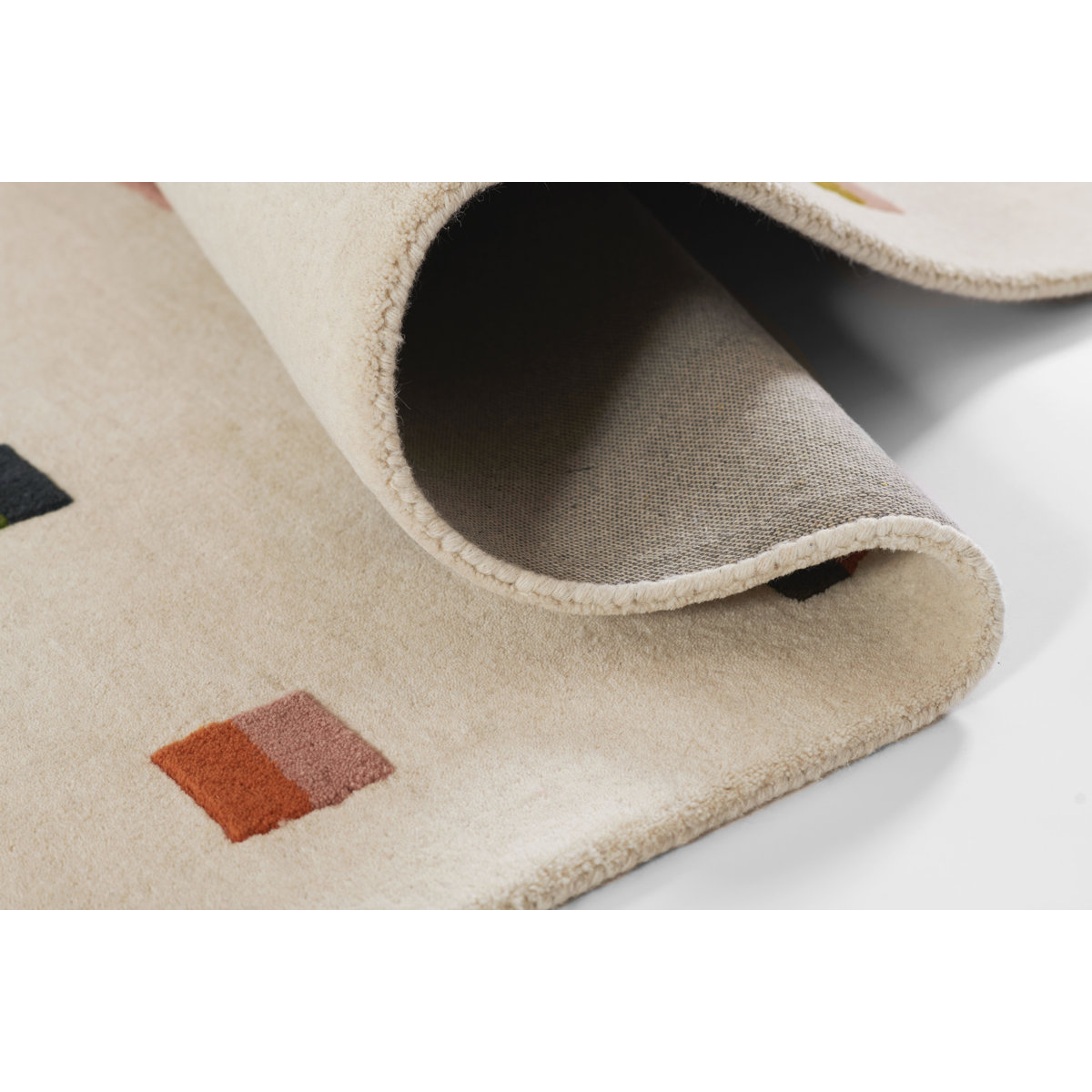 AllModern Form Hand Tufted Wool Geometric Multi Area Rug & Reviews ...