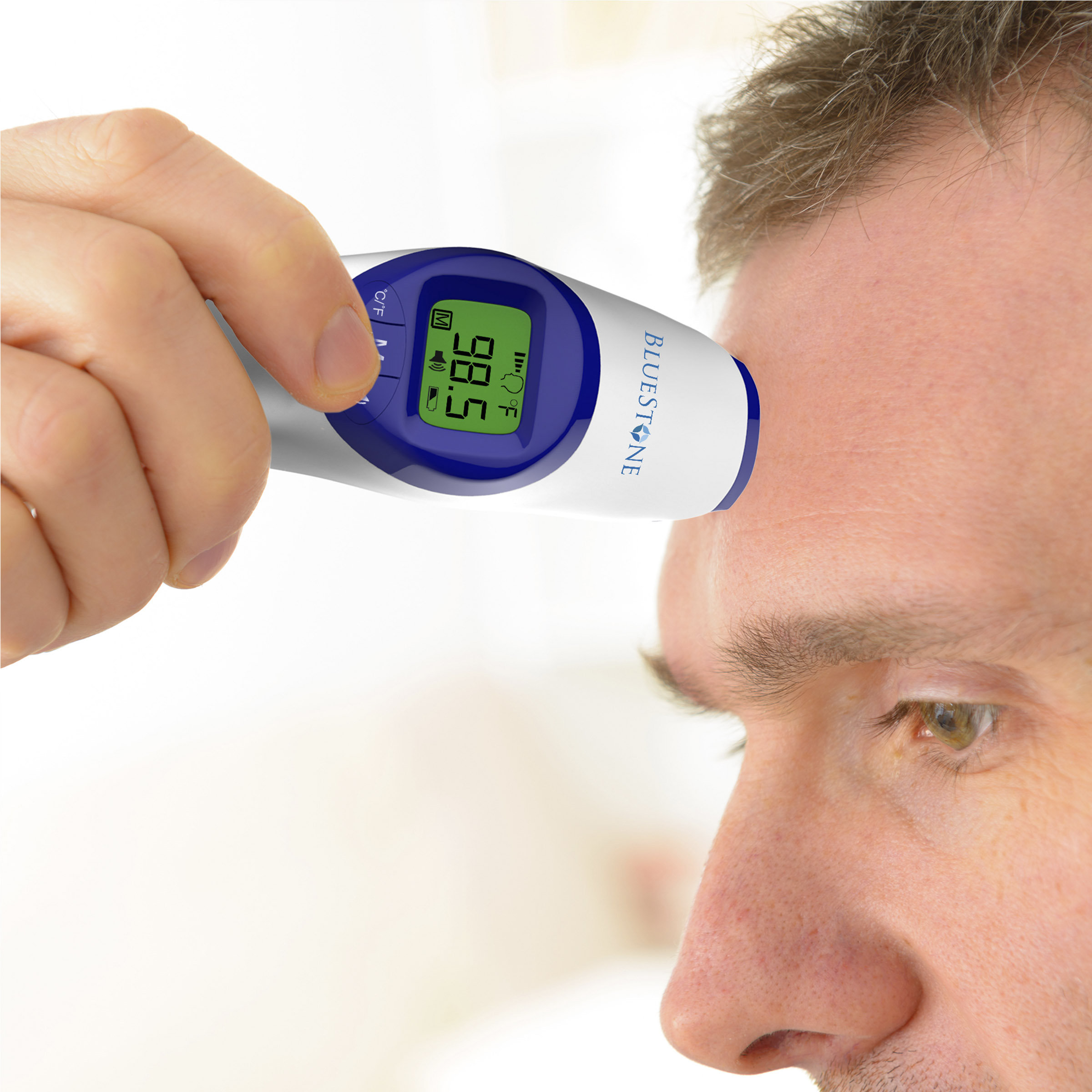 Bluestone Infrared Digital Thermometer - Smart Touchless Easy to Read ...