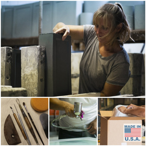 Orren Ellis Borne Ceramic Half Moon | Wayfair