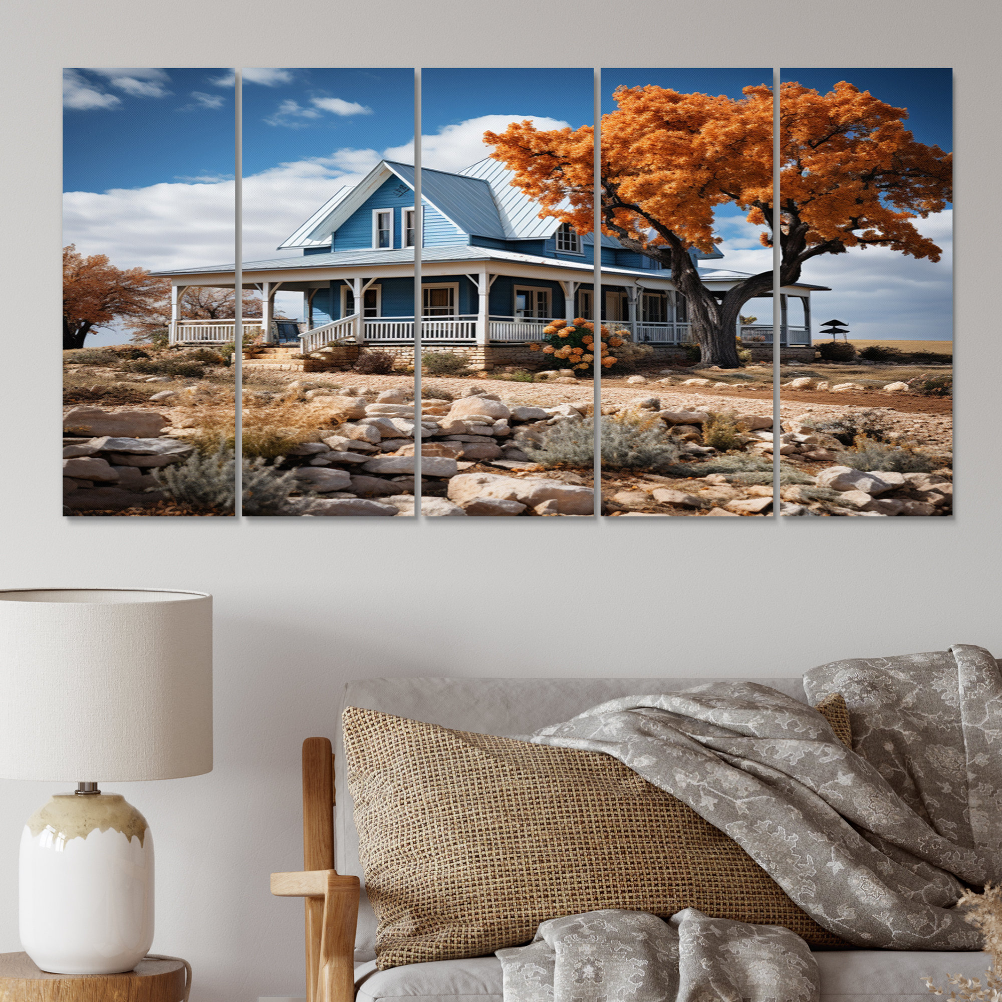 Latitude Run® Farmhouse Quaint Homestead - Farm Metal Wall Art Set ...