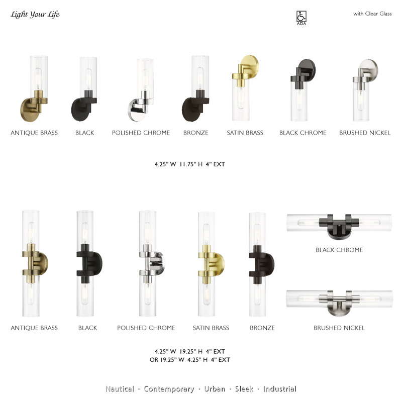 Willa Arlo™ Interiors Quinnville Osgood 1 - Light Dimmable Armed Sconce ...