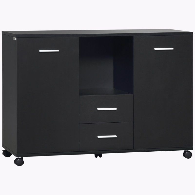 Ophelia & Co. Office Filing Cabinet Printer Stand with 2 Drawers, 2 ...