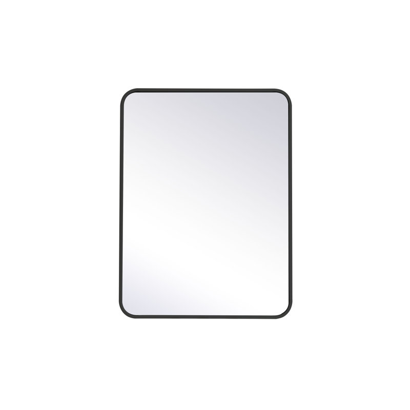 RE/FINE™ Sabine Metal Rounded Rectangle Wall Mirror & Reviews | Wayfair