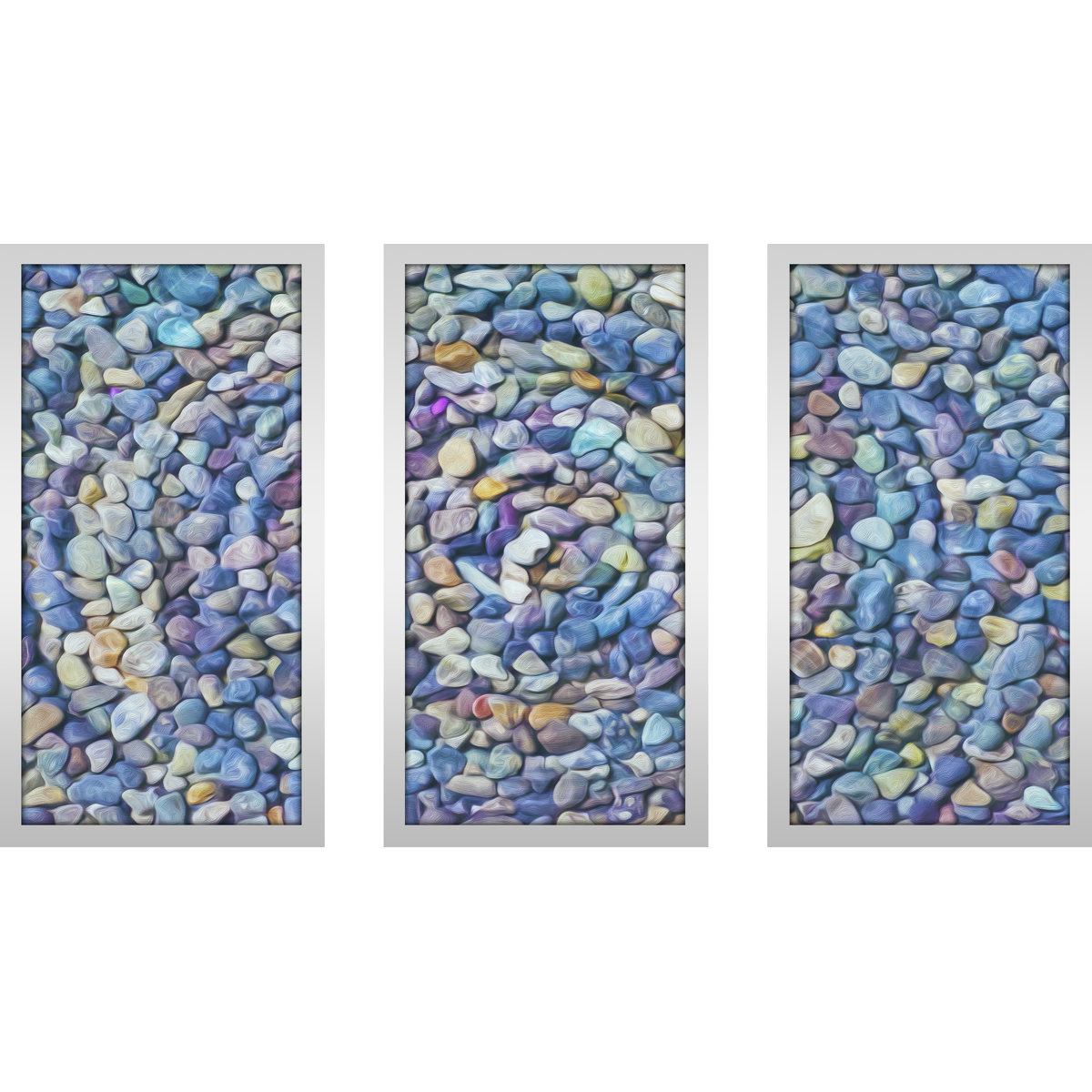 Picture Perfect International Water Stones 7 - 3 Piece Picture Frame ...