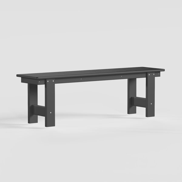 Hokku Designs Outdoor All-Weather Hdpe Dining Bench | Wayfair