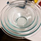 Pyrex Prepware 3 Piece Glass Mixing Bowl Set & Reviews | Wayfair