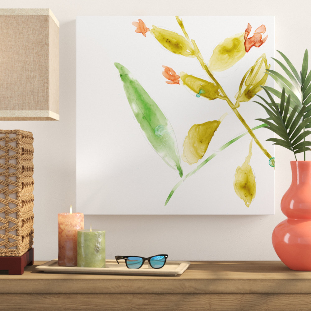 Bay Isle Home Tropical Display VIII On Canvas by Jennifer Goldberger ...