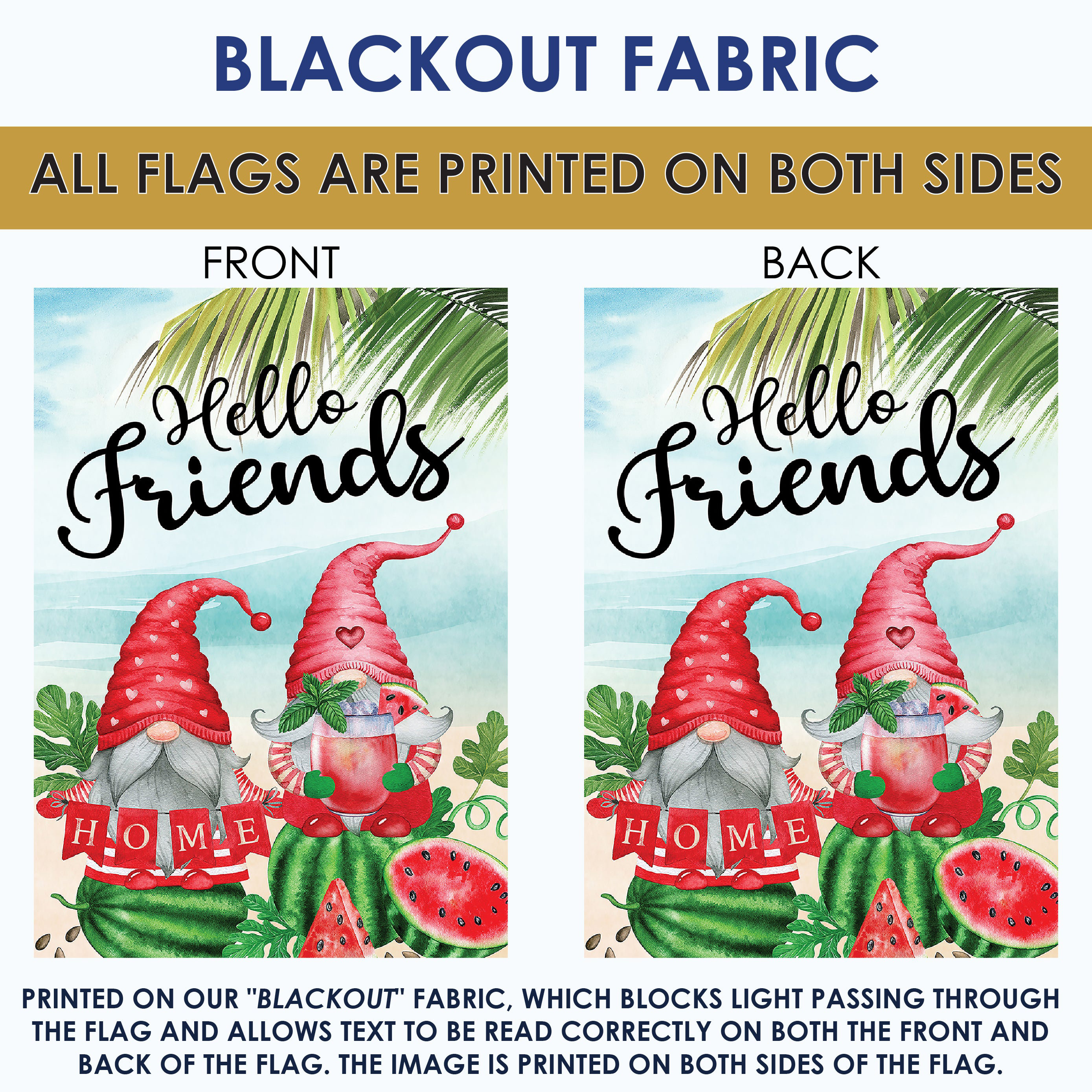 Toland Home Garden Double Sided 40'' H x 28'' W Polyester House Flag ...