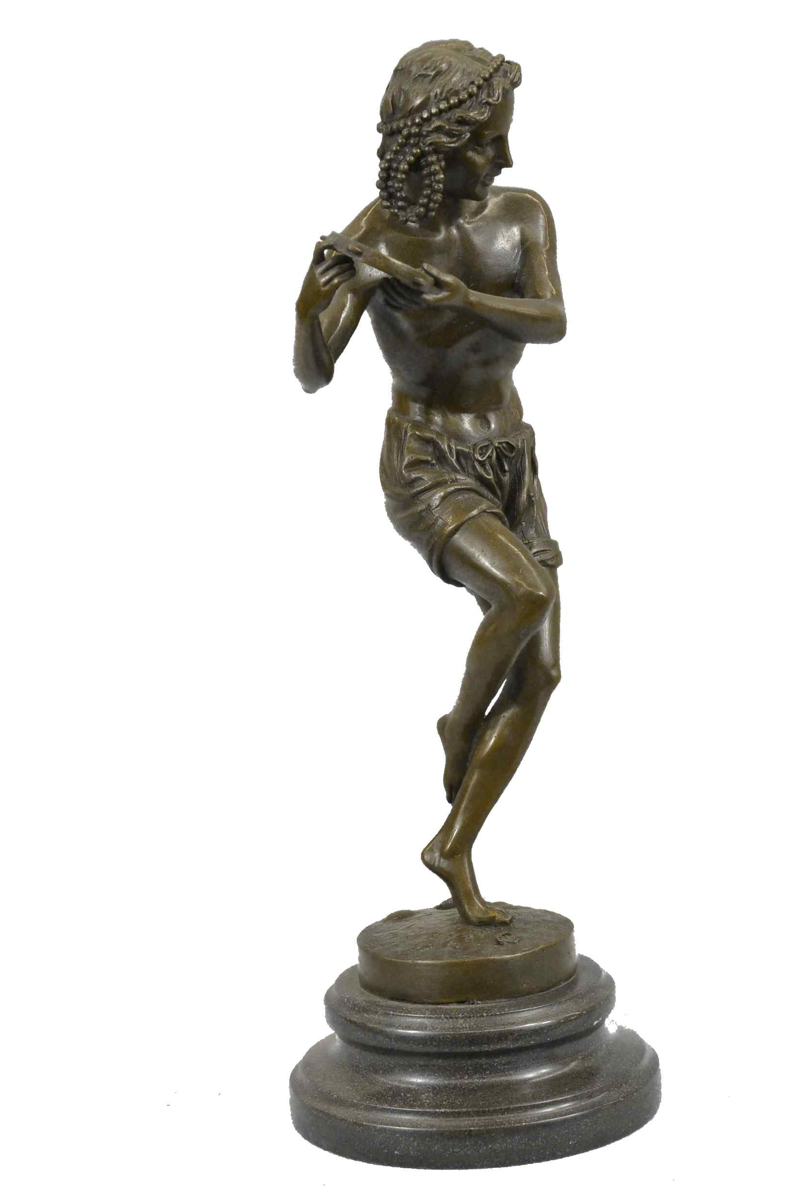 Red Barrel Studio® Erix SIGNED FRANCOIS DURET DANCING YOUTH BRONZE ...