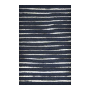 Blue Striped Area Rugs You'll Love | Wayfair
