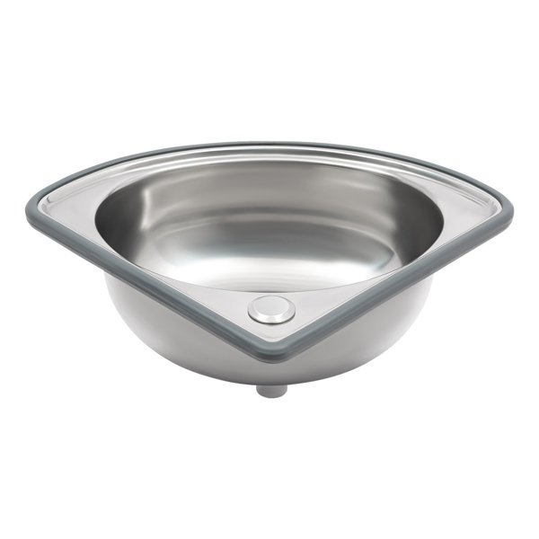SUNYOU 14.57'' L Single Bowl Stainless Steel Kitchen Sink | Wayfair