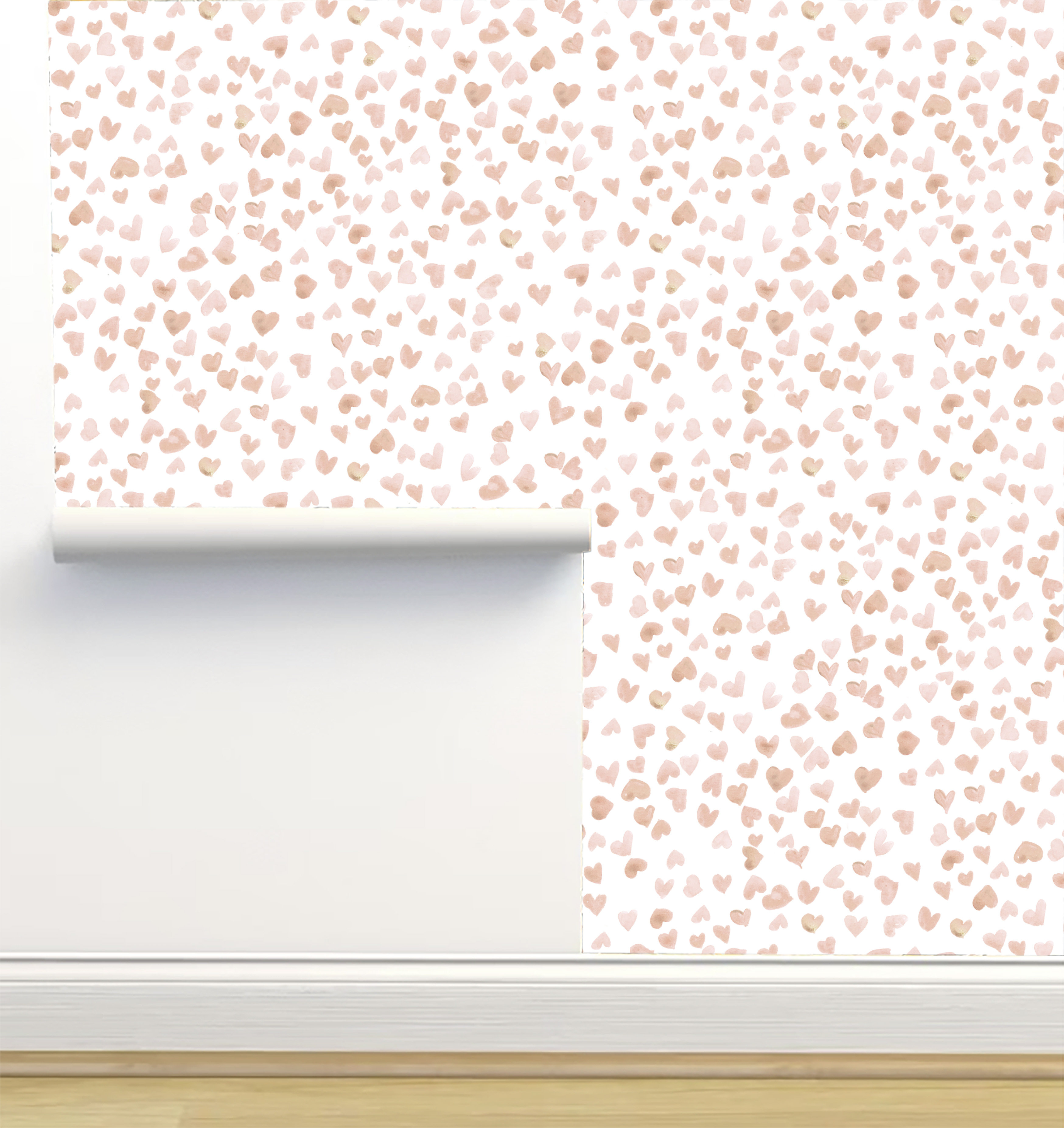 Limitless Walls Crystal W Design 6' L x 24" W Peel and Stick Wallpaper ...