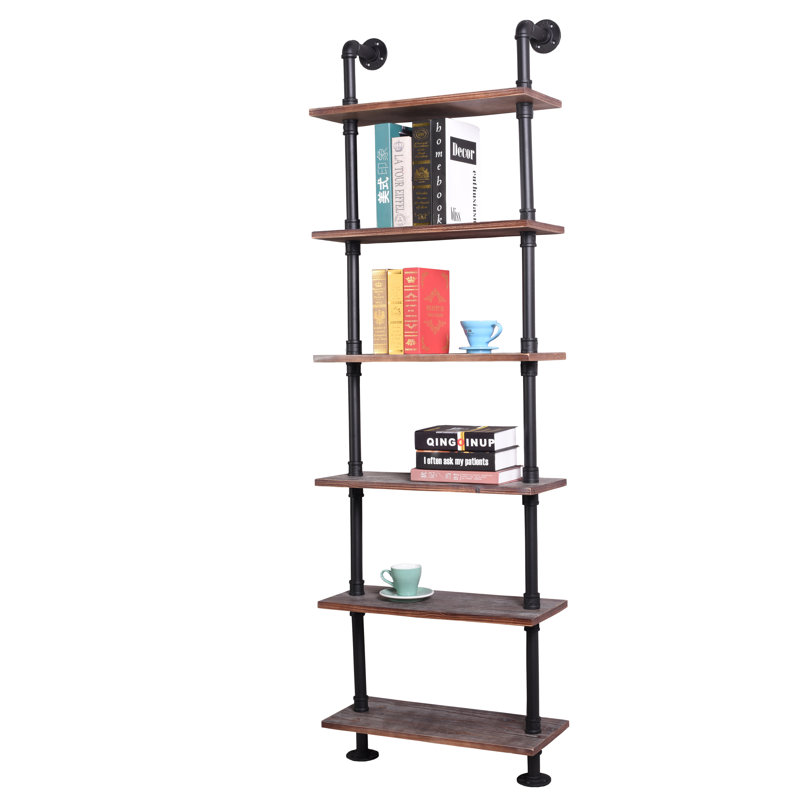 Williston Forge Brawley Pipe Frame Wall Shelf | Wayfair