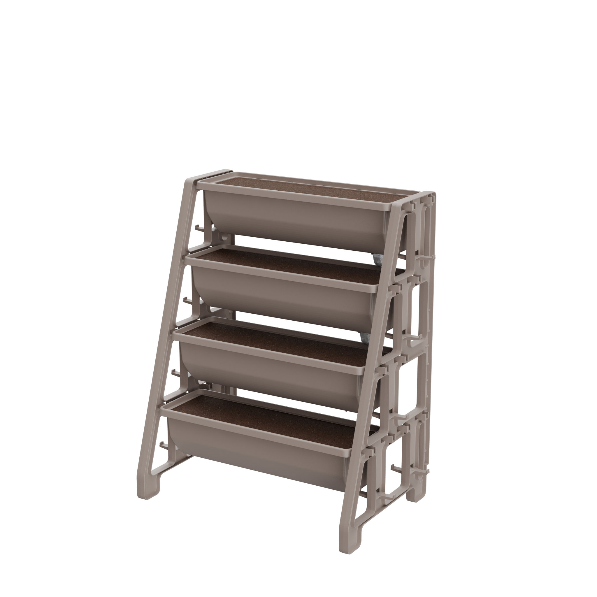 Latitude Run® VertiGrow Planter Set - 4 Tier Modular Planters | Wayfair