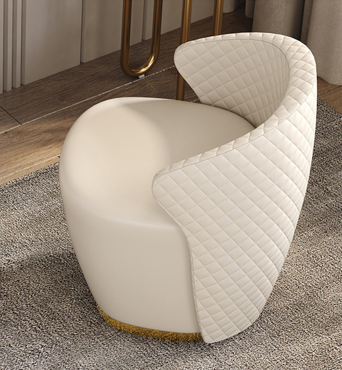 Finesse Furni Light Luxury Slate Dresser, Storage Cabinet, Integrated ...