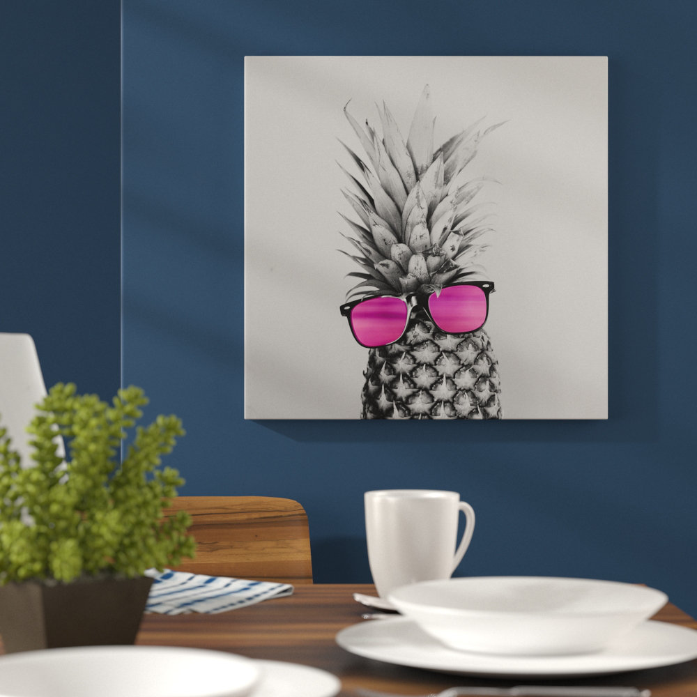 Wrought Studio™ Mrs. Pineapple by Chelsea Victoria - Gallery-Wrapped ...