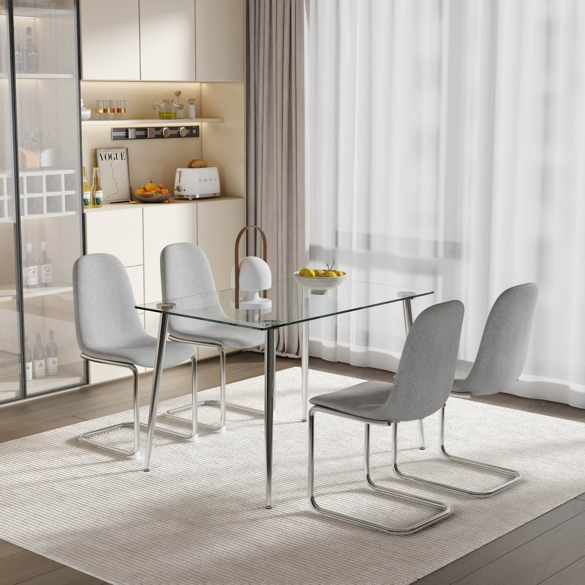 Ivy Bronx Jahseem Rectangular Dining Set | Wayfair