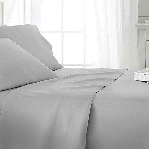 Paarizaat Rayon Solid Colour Sheet Set & Reviews - Wayfair Canada