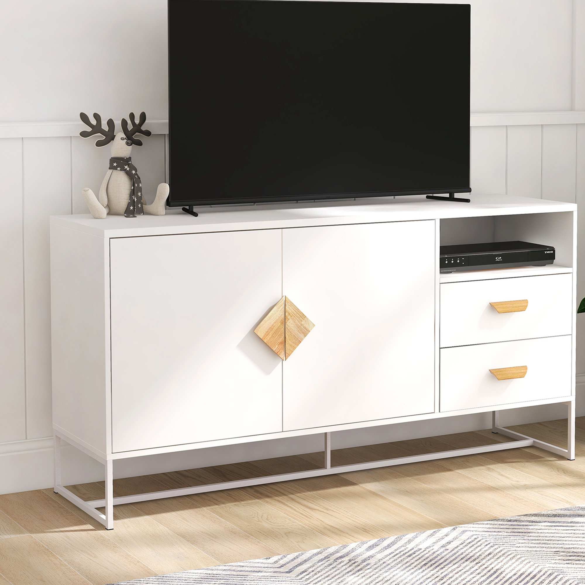 Corrigan Studio® Tv Stand For Tvs Up To 50" | Wayfair